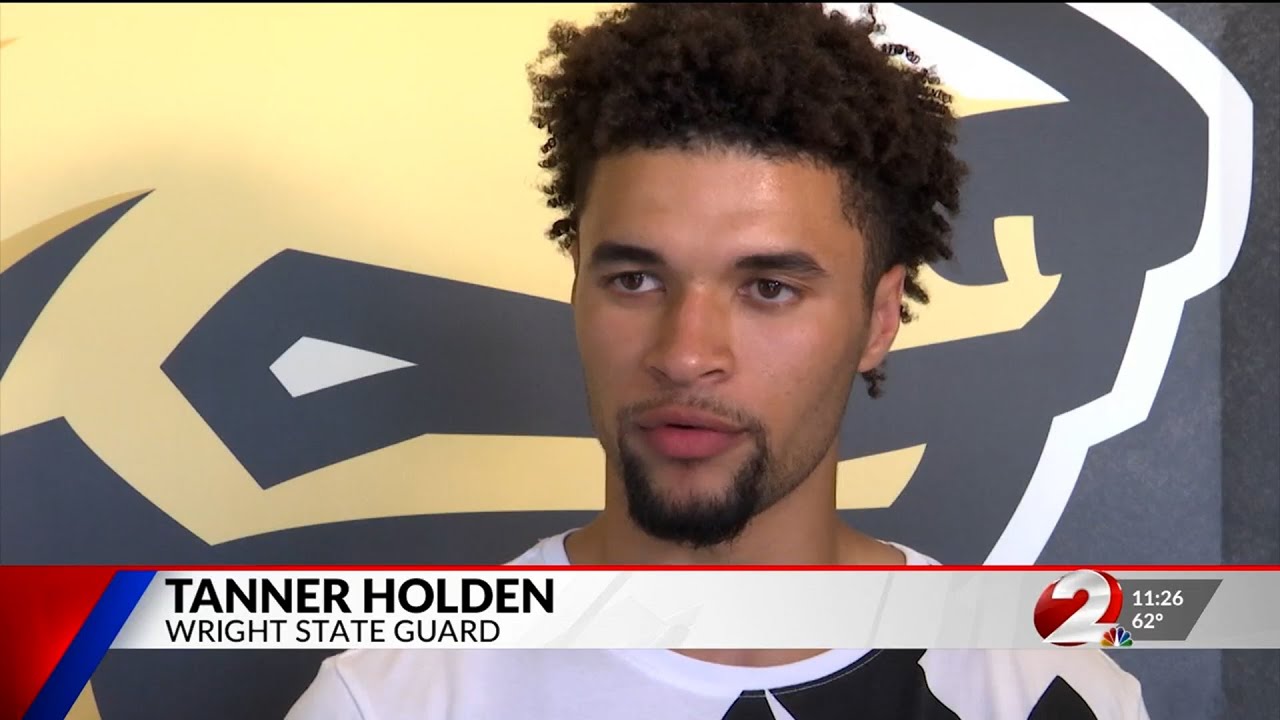 WDTN: Tanner Holden returns to Wright State - YouTube