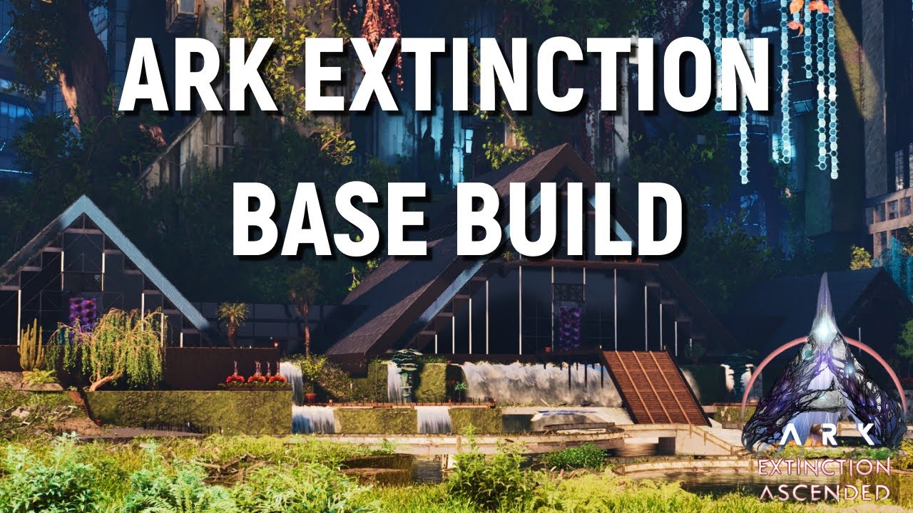 ARK EXTINCTION BASE BUILD - YouTube