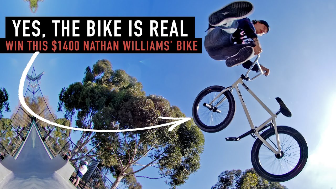 WIN THIS $1400 BIKE PART TWO - NATHAN RIDES IT - YouTube