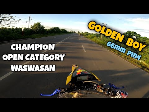 Raider Fi 195cc | CHAMPION Super Load Category Waswasan | GOLDEN BOY 66mm Pin4 | ECU APITECH