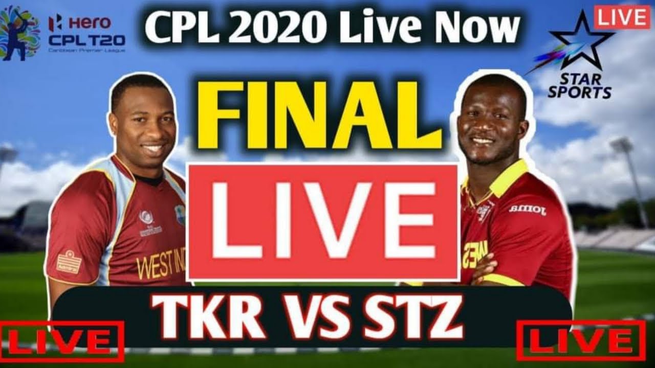 🔴Live:Today Live Cricket Match Cpl Live|TKR Vs SLZ Final Live|Live ...