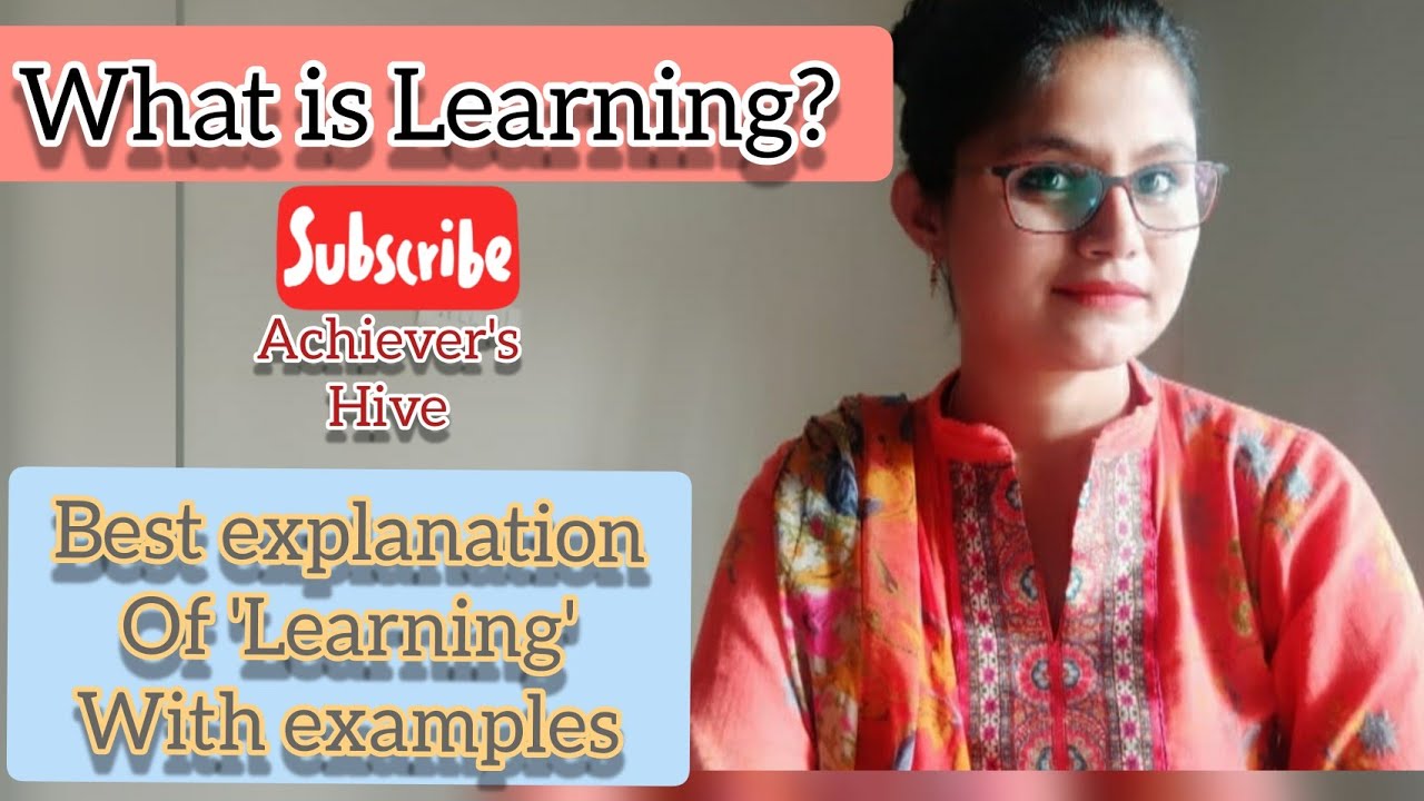 What is #learning ? | learning explained in the #best way | #best # ...
