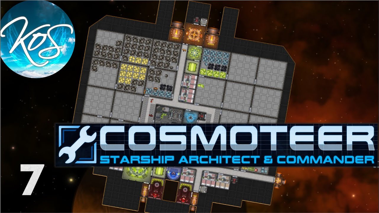 Cosmoteer 7 - RAILGUN FRONT & CENTER - First Look, Let's Play - YouTube