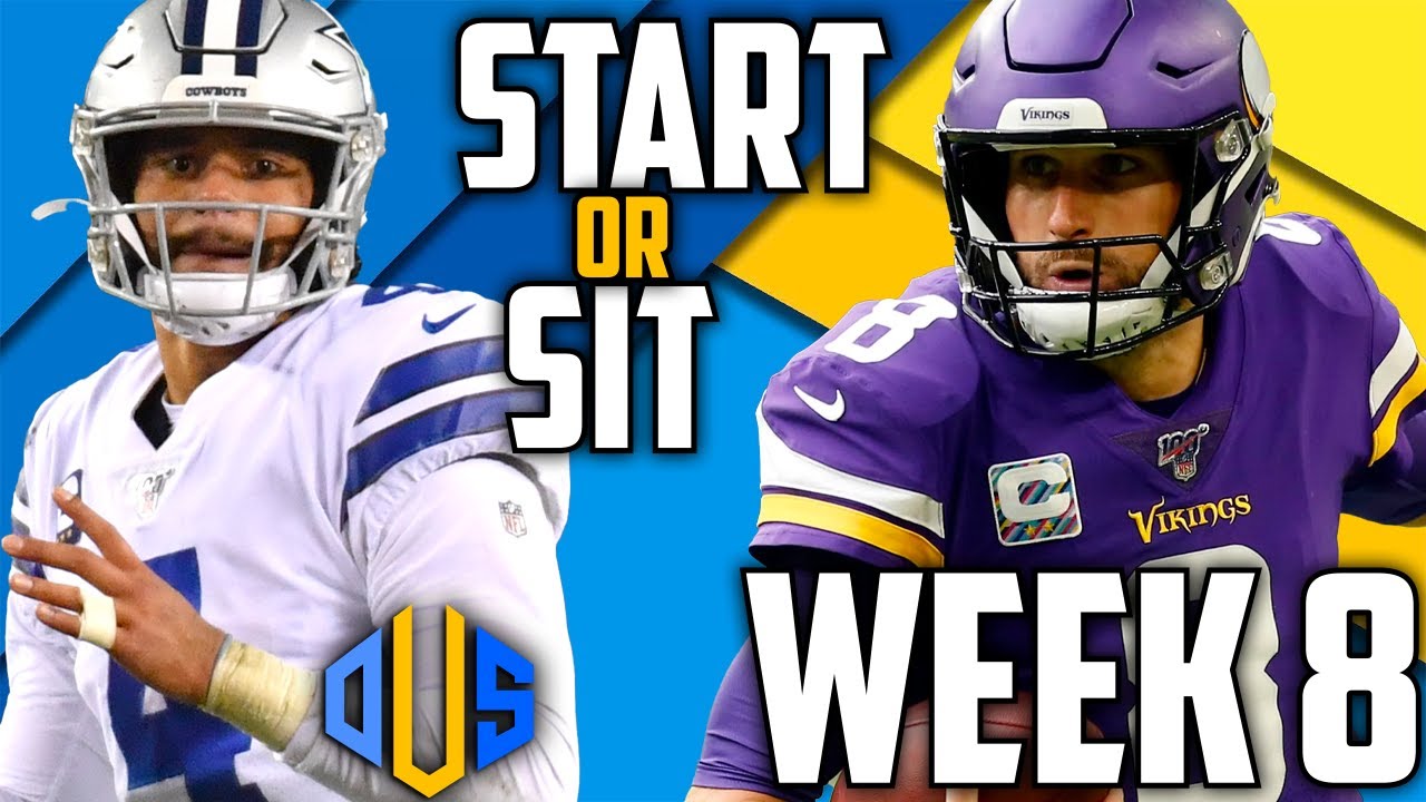 Week 8 Fantasy Football Starts & Sits | Once Upon a Sunday | Ep 339 ...