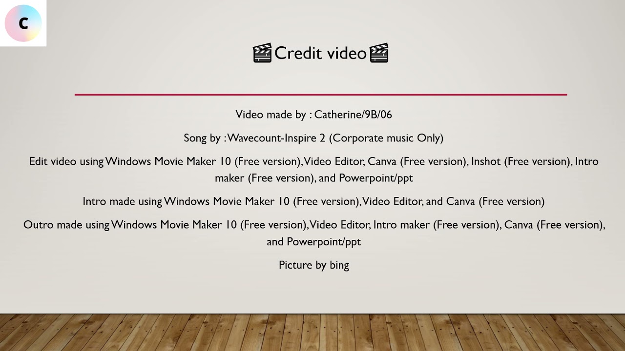 Credit video for tugas video - YouTube