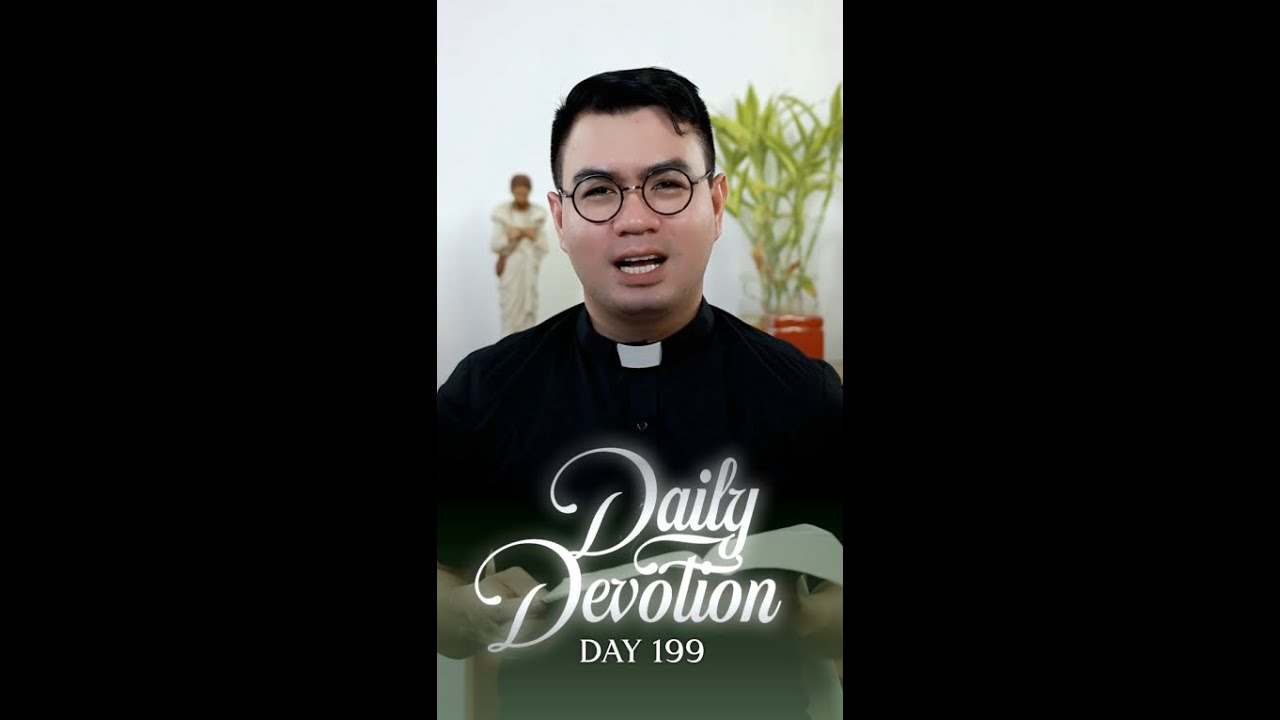 DAY 199: Daily Devotion with Fr. Fiel Pareja | Season 2 - YouTube