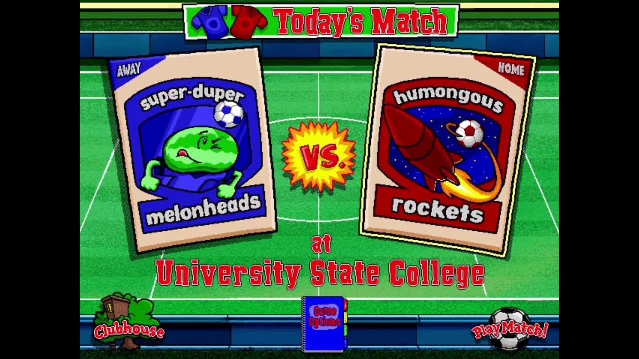 Backyard Soccer League: Rockets vs Melonheads (1) - YouTube