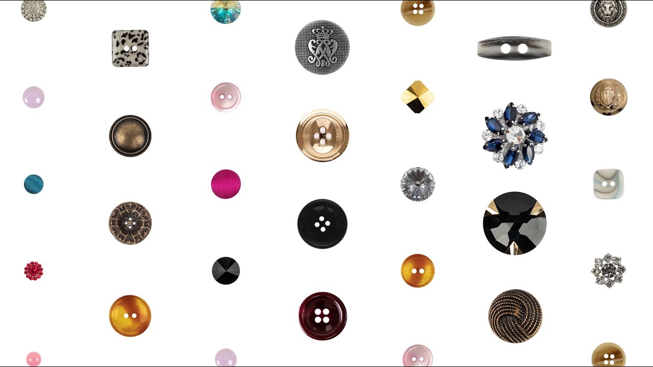 How To Pick The Perfect Buttons! (Flat, Shank, Stud, & Toggle) - YouTube
