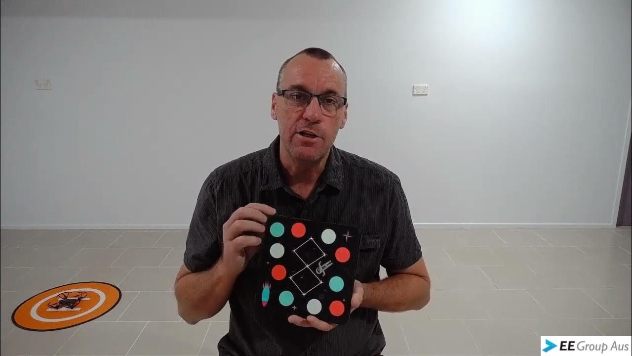 What is DJI Robomaster Tello Talent mission pad for AI - YouTube