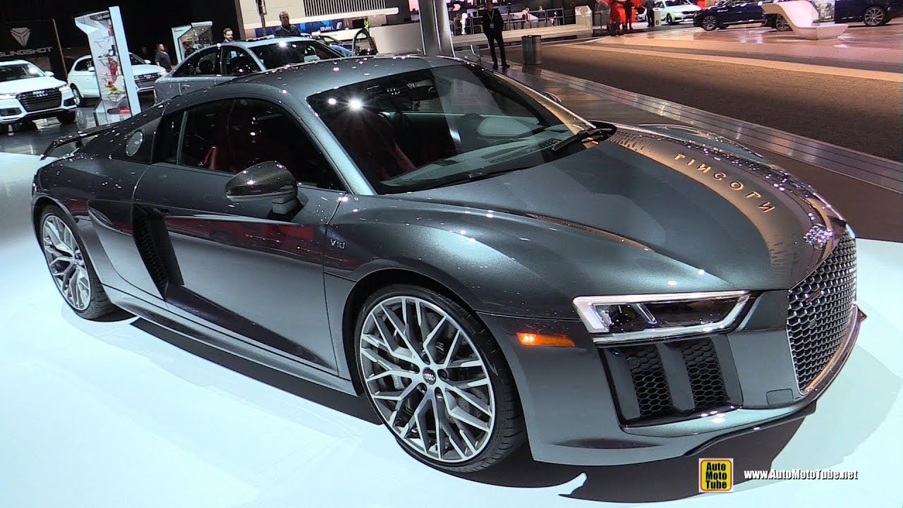 2018 Audi R8 V10 Plus - Exterior and Interior Walkaround - 2018 Detroit ...