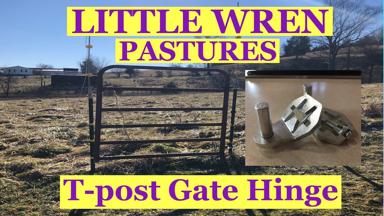 T-POST GATE HANGERS - YouTube