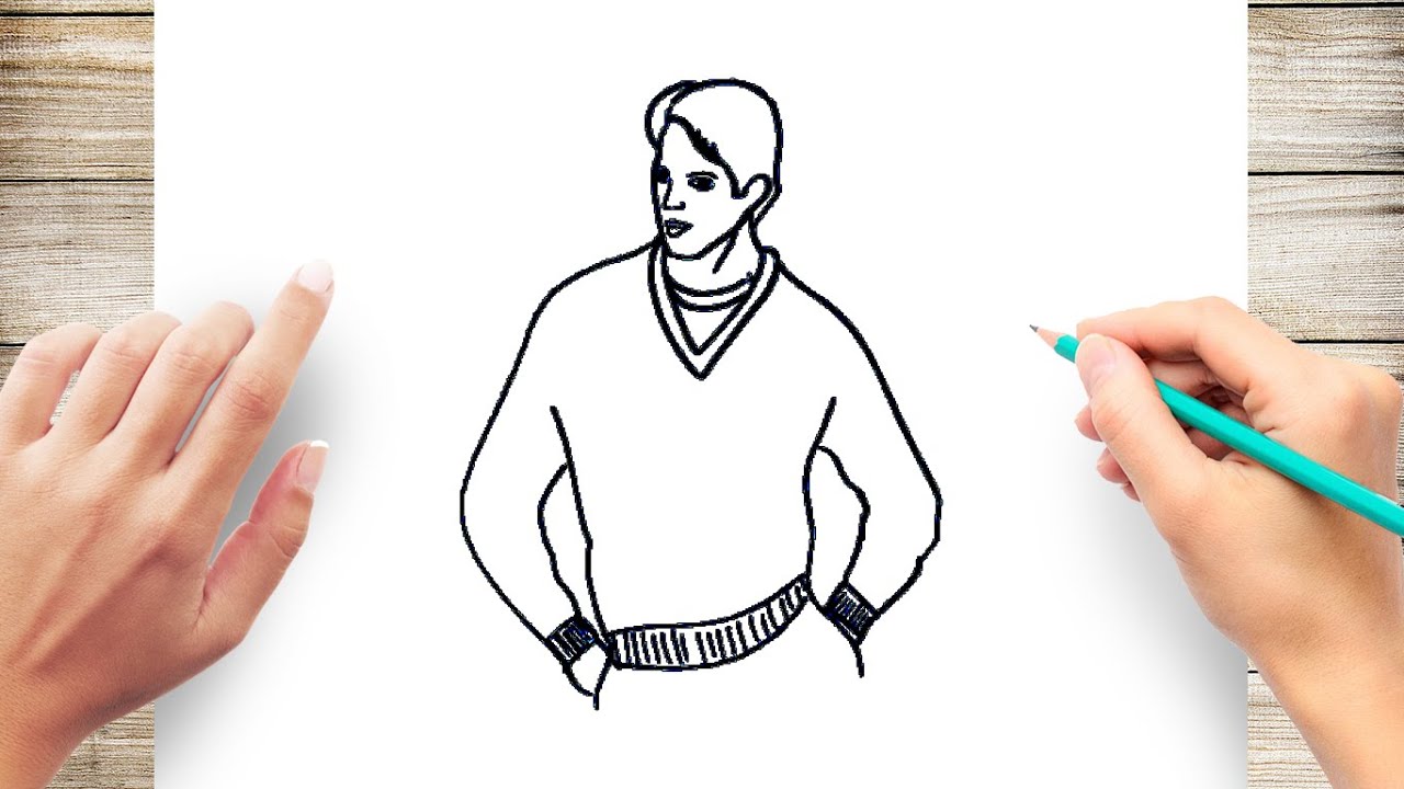 How to Draw a Person Step by Step - YouTube