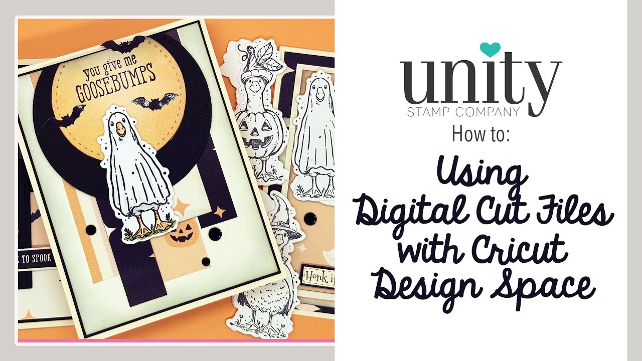 How To Use Unity Digital Cut Files in Cricut Design Space - YouTube