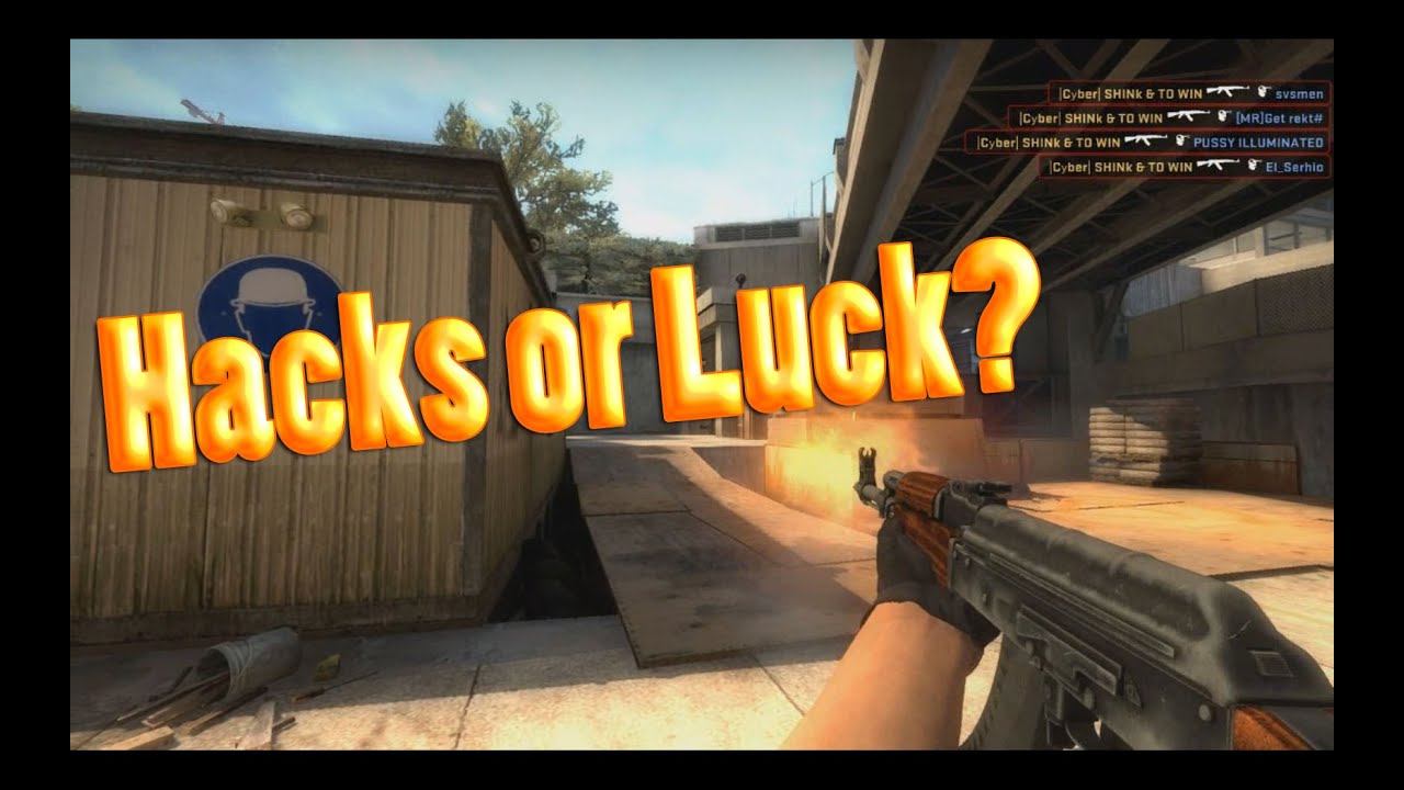 CS:GO - HACKS OR LUCK?! - YouTube