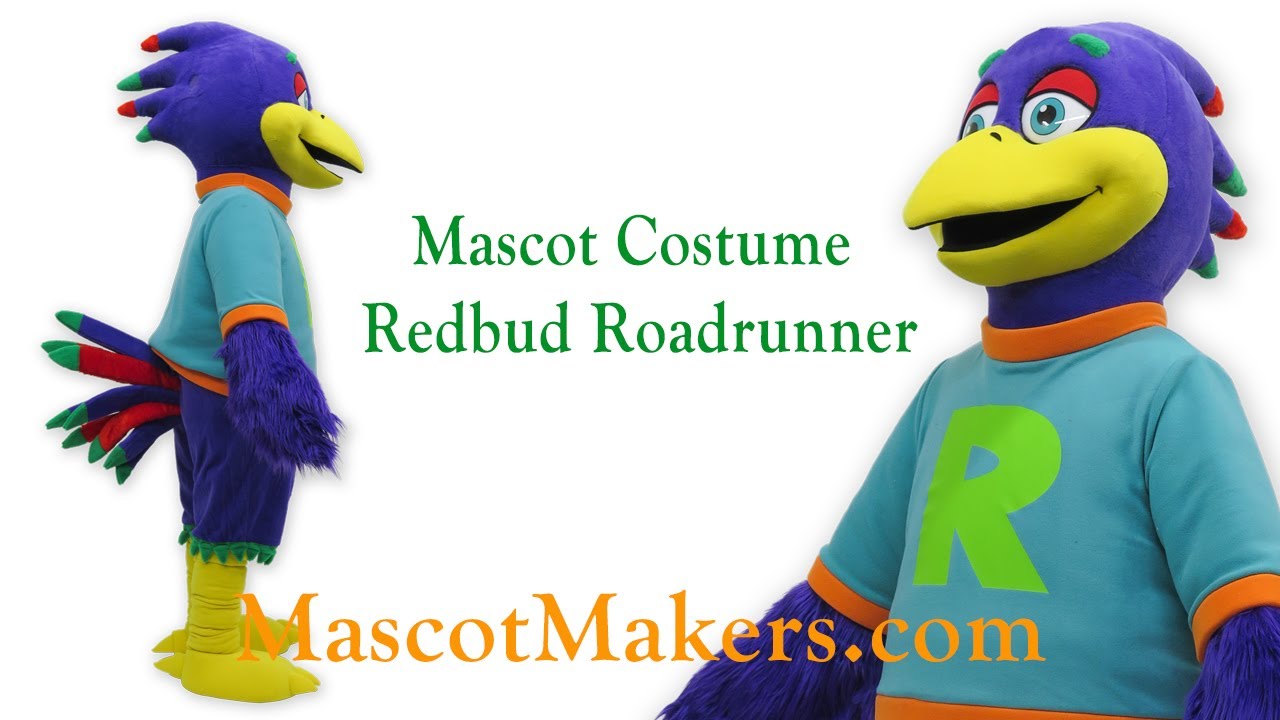 Redbud Roadrunner Mascot Costume for Redbud Elementary School in Edmond ...