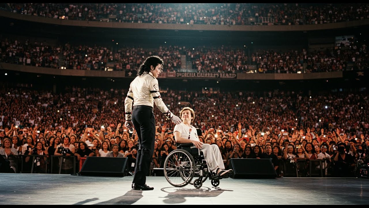 Michael Jackson STOPPED the Music to Help a Disabled Fan — What ...