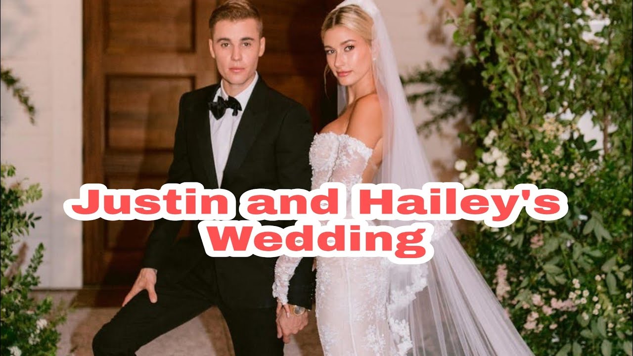 Justin and Hailey's wedding south - YouTube