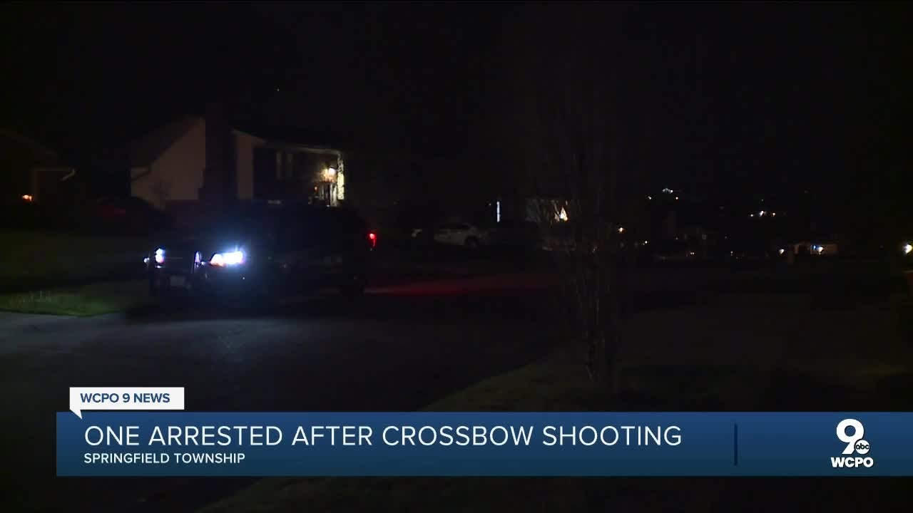 One arrested after crossbow shooting in Springfield Township - YouTube