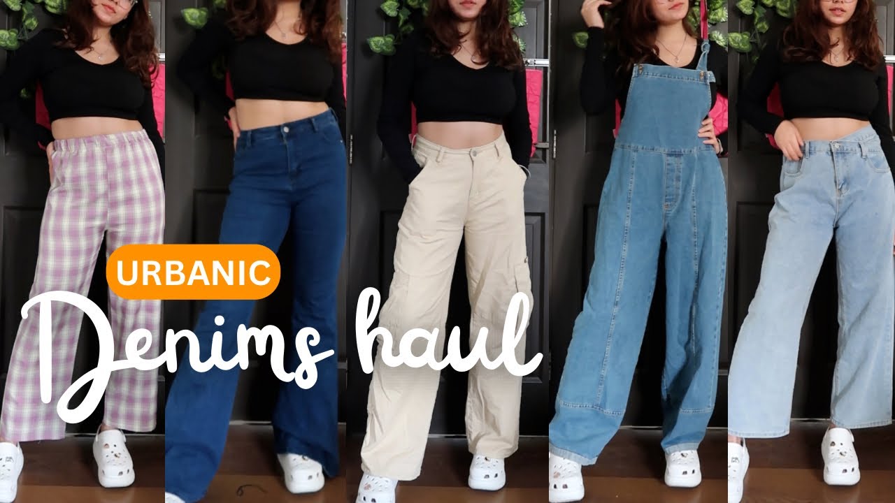 URBANIC DENIMS HAUL | Under 1500 | Skirts and Jeans - YouTube