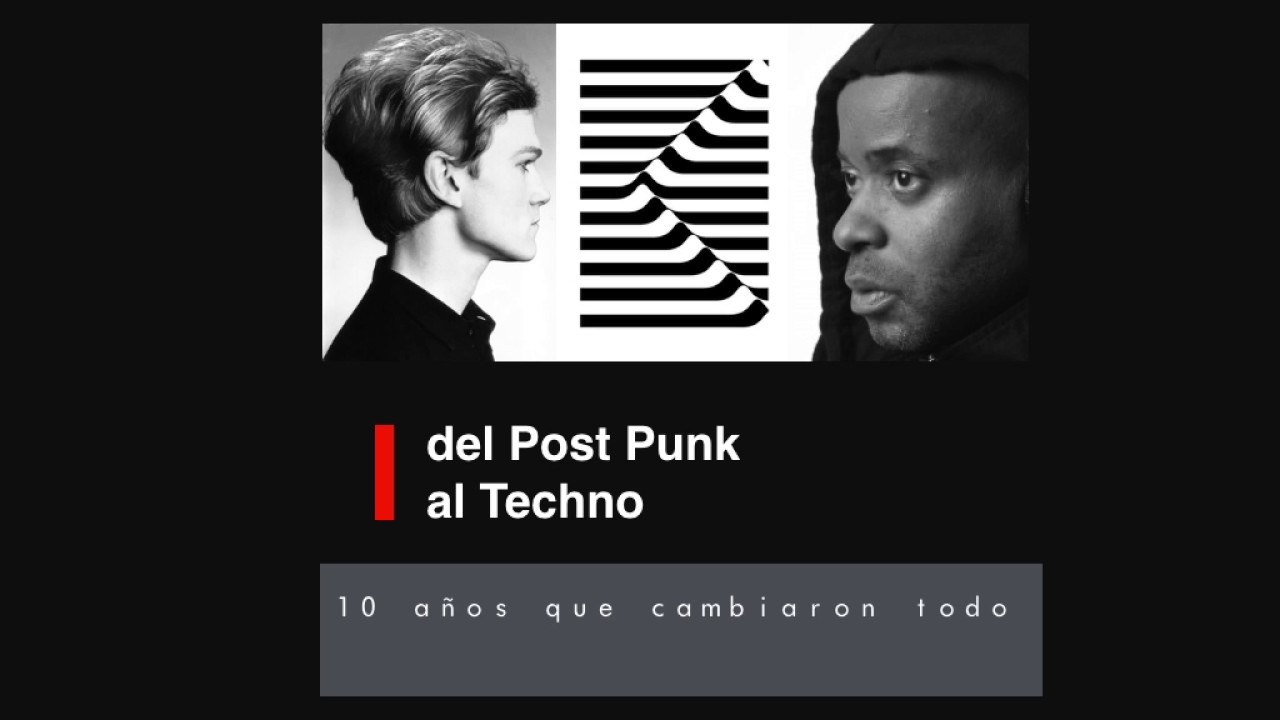 POST PUNK al TECHNO Plática audiovisual. - YouTube