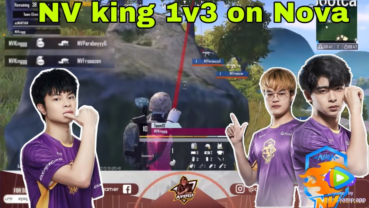 Nova Vs Nova 🔥 NV King 1v3 on peraboy order jimmy nade attack🤯 - YouTube
