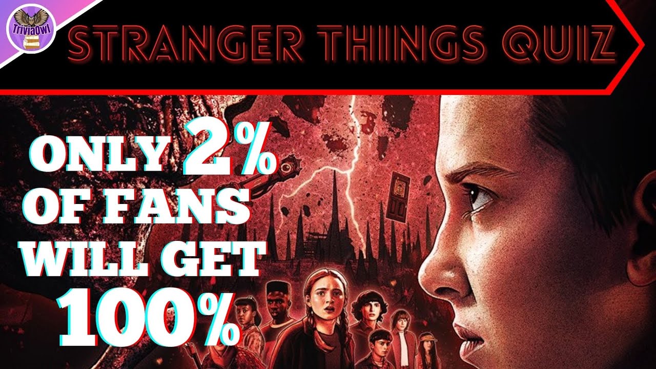 ULTIMATE Stranger Things Quiz (Seasons 1–4) | 40 Questions Challenge ...