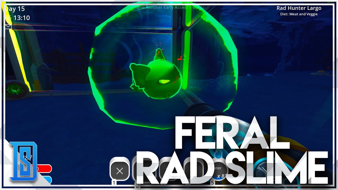 Slime Rancher - Season 4 Pt.7- FERAL RADIATION SLIME EXPERIMENT! - YouTube