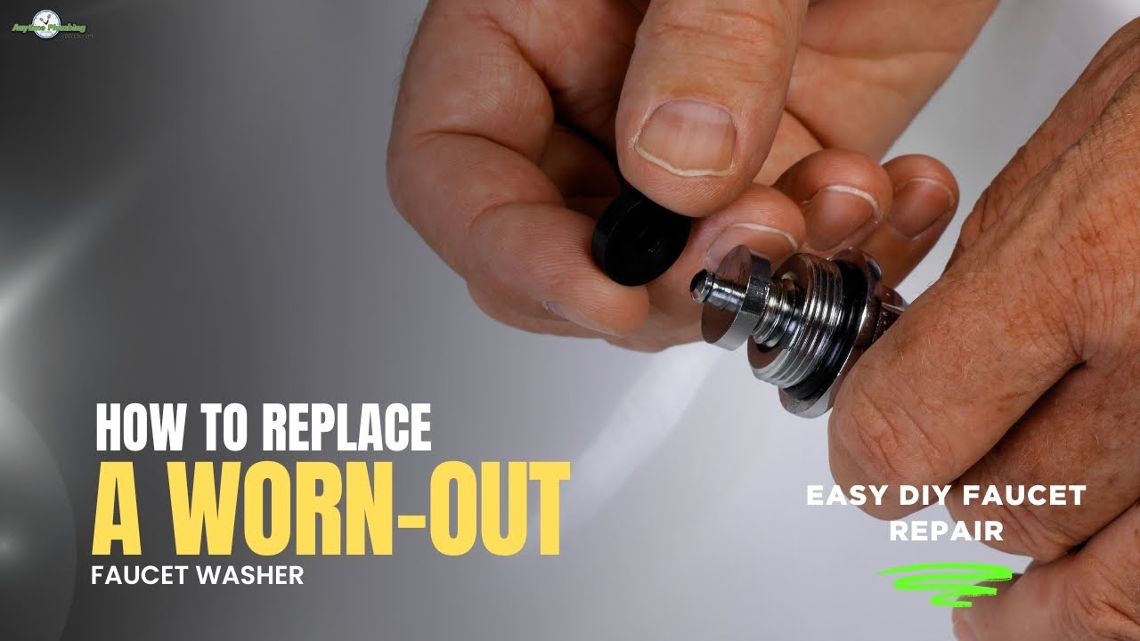 How to Replace a Worn-Out Faucet Washer | Easy DIY Faucet Repair - YouTube