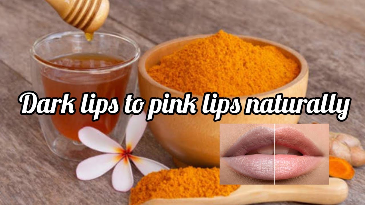 Dark lips to pink lips naturally / How to get pink lips naturally at ...