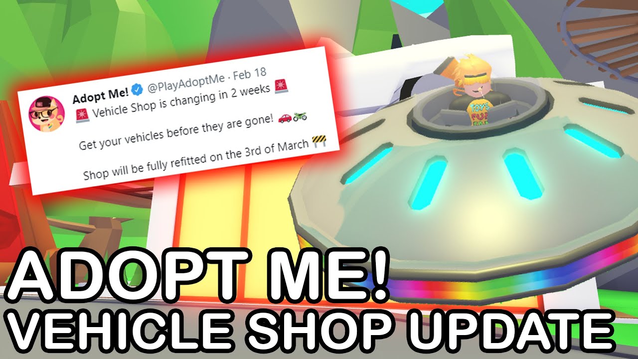 🚗*ADOPT ME NEW CAR SHOP UPDATE!!!*🚗 New update in Adopt Me! Roblox ...