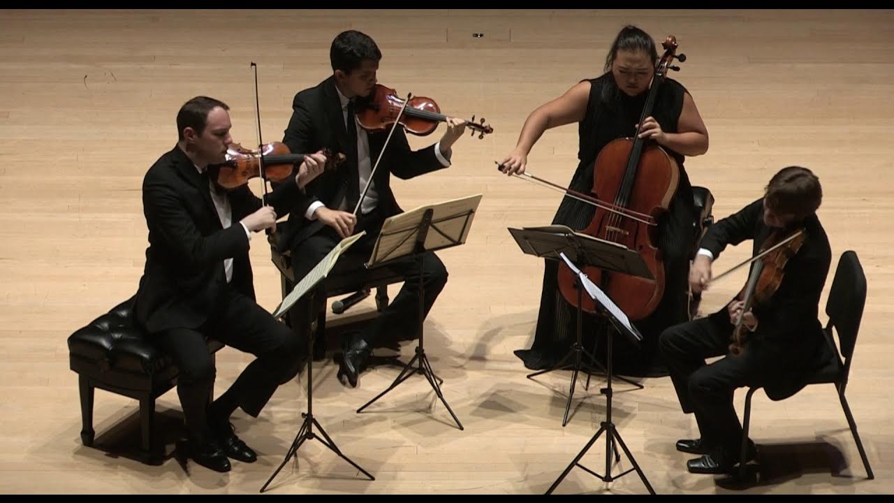 Calidore String Quartet - Schumann String Quartet No. 3 Op. 41 No. 3 - II. Assai agitato - YouTube