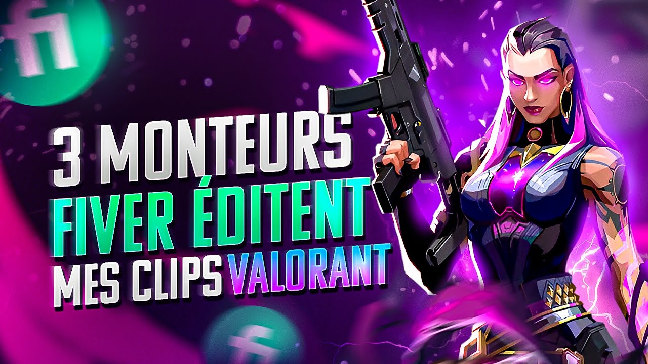 3 Monteurs Fiver ont monté mes clips, voilà le résultat! - YouTube