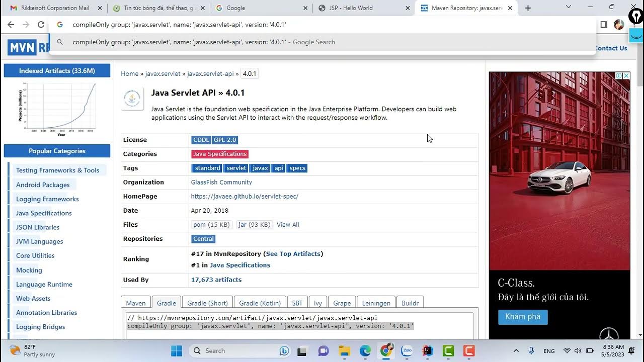 MD4 Bai9 Create First Project With JAVA Servlet (JV10) - YouTube