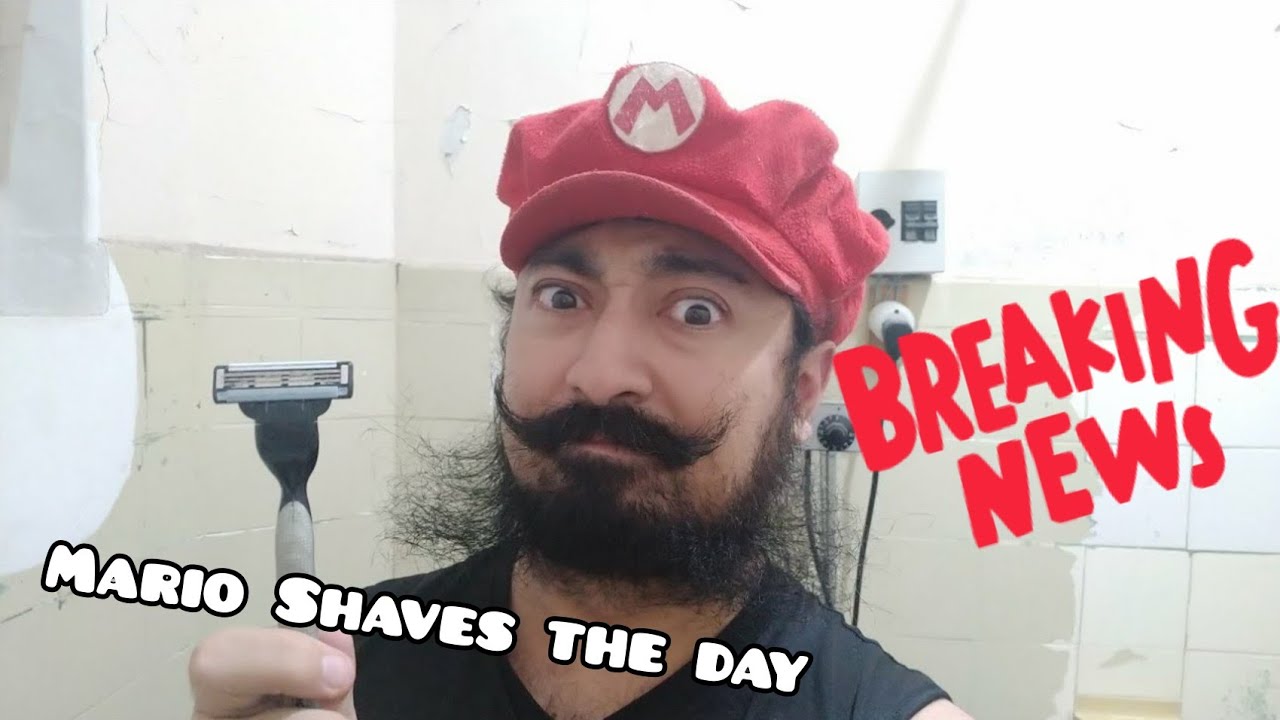 Super Mario faz a barba (2020 edition) - YouTube