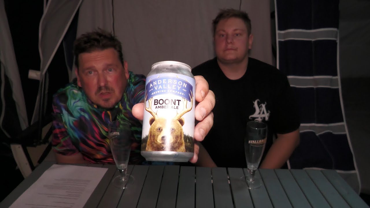 Unboxing Review Smakprovning Anderson Valley Boont Amber Ale 5,8% - YouTube