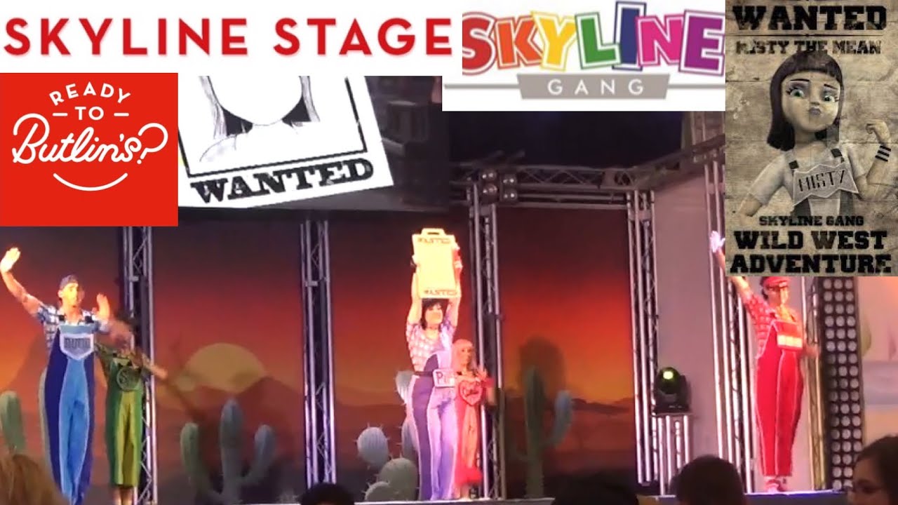 Skyline Gang In Wild West Adventure / Butlins Minehead / August 2021 ...