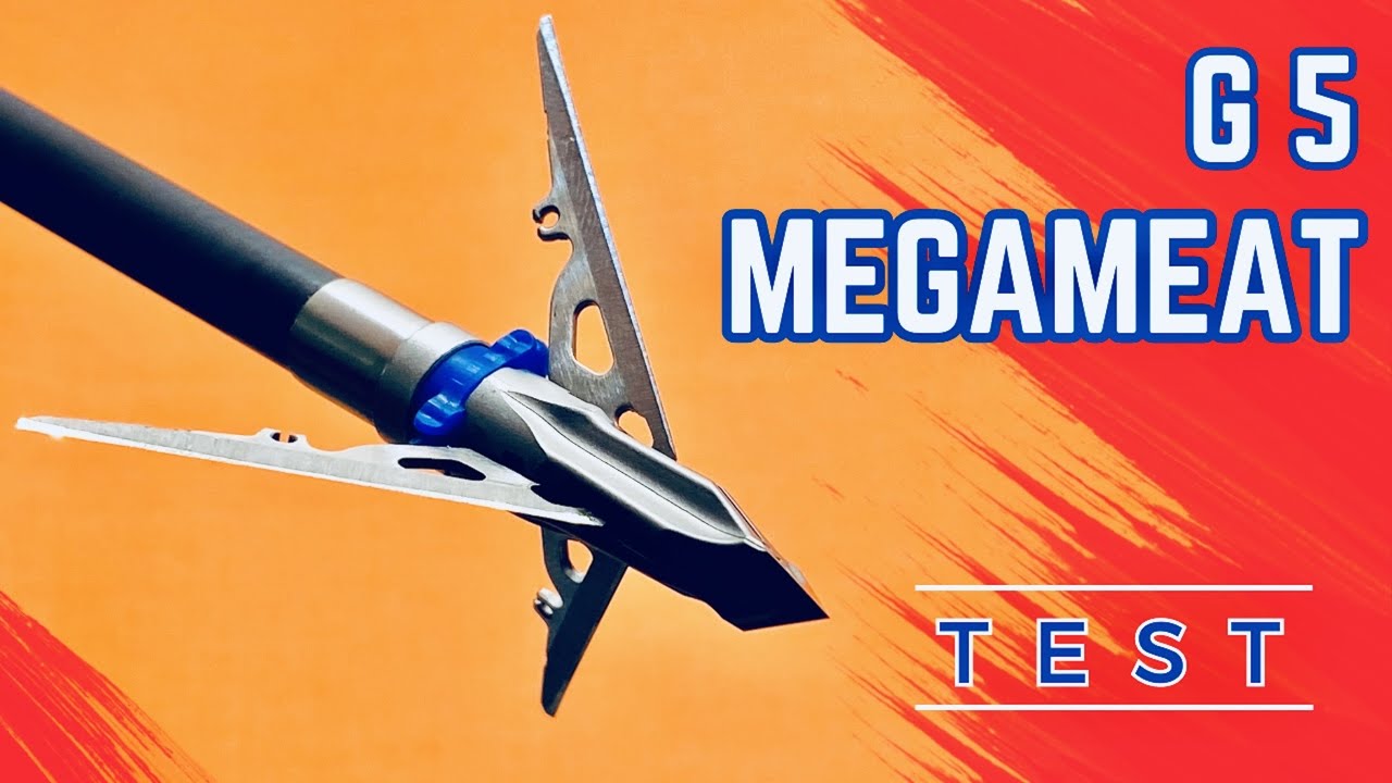 G5 MEGAMEAT 100 gr Broadhead Test - YouTube