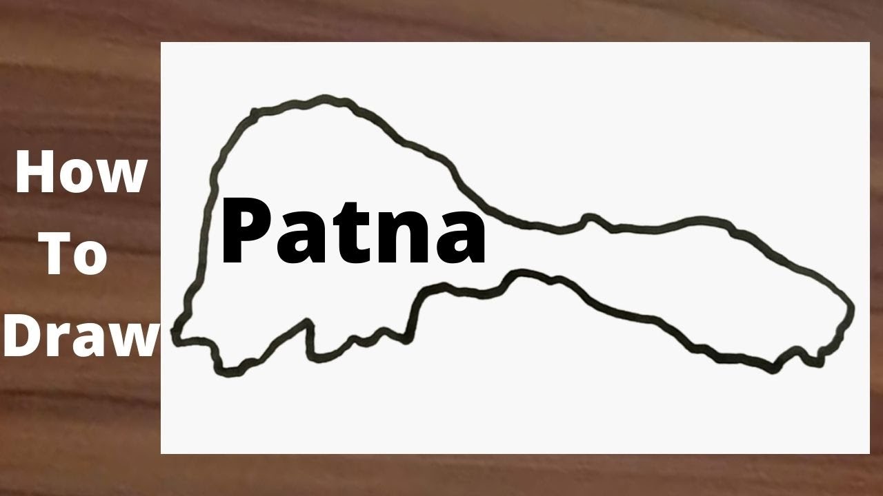 Drawing Patna Map - Easy Trick - YouTube