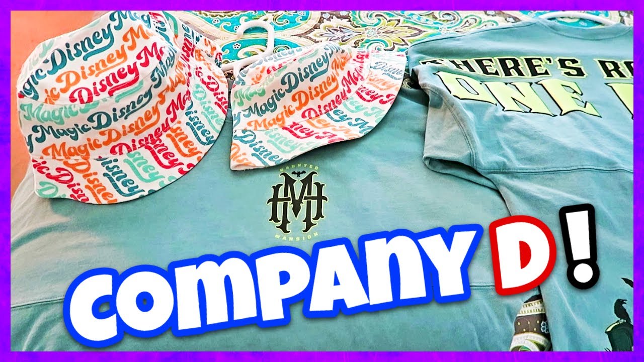 DISNEYLAND MERCH HAUL! COMPANY D - VLOGTOBER 2024: DAY 9 - YouTube