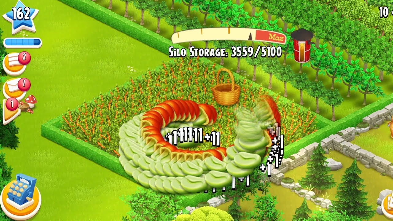 hay day 2 time harvesting and gameplay level 162 - YouTube