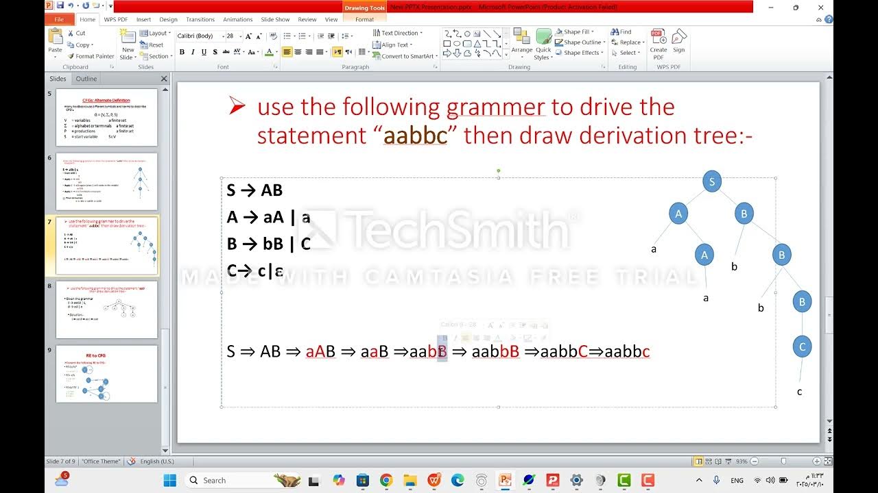 parsing tree - YouTube