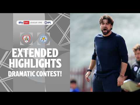 DRAMATIC CONTEST! | Barnsley v Leicester City extended highlights