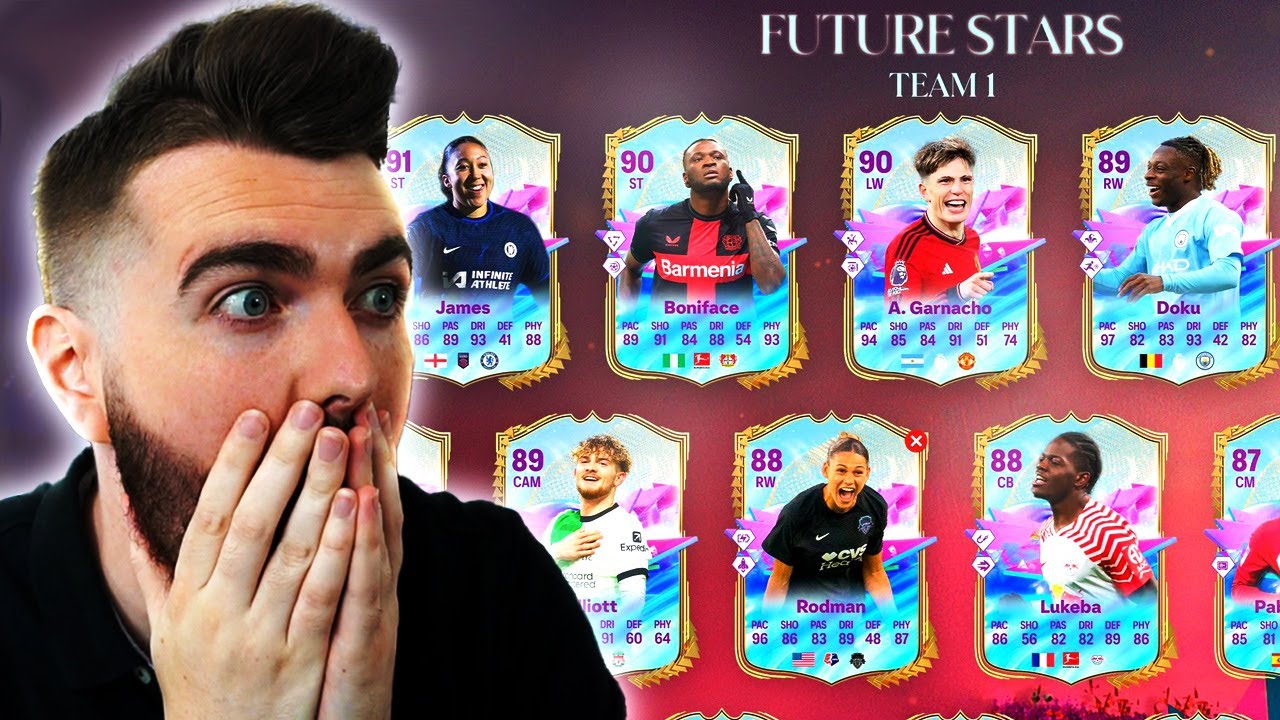Future Stars Team 1 - EA FC 24 LIVE - YouTube