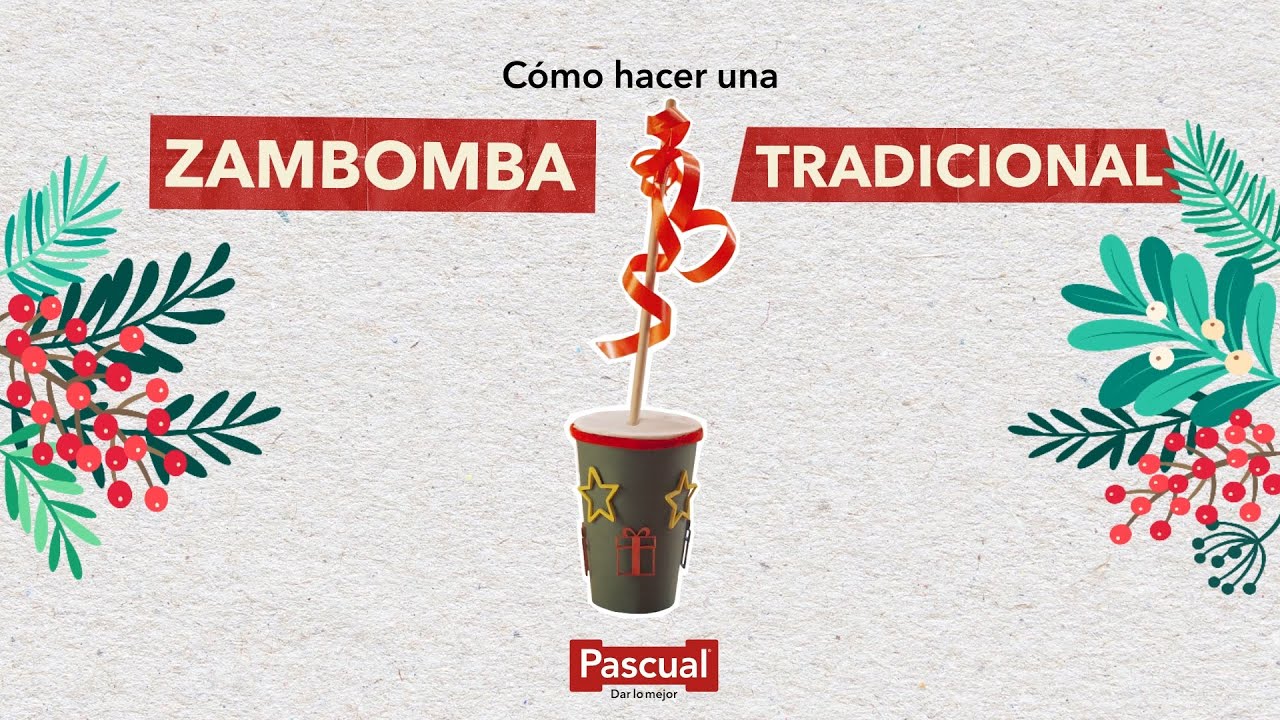 Haz una ZAMBOMBA TRADICIONAL con un VASO DE MOCAY - YouTube