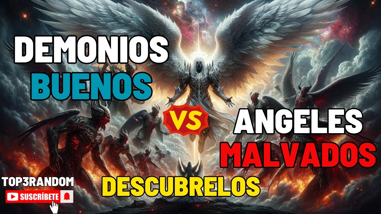Demonios Buenos🪽 Y Ángeles Malvados👿. Te Sorprenderán. - YouTube
