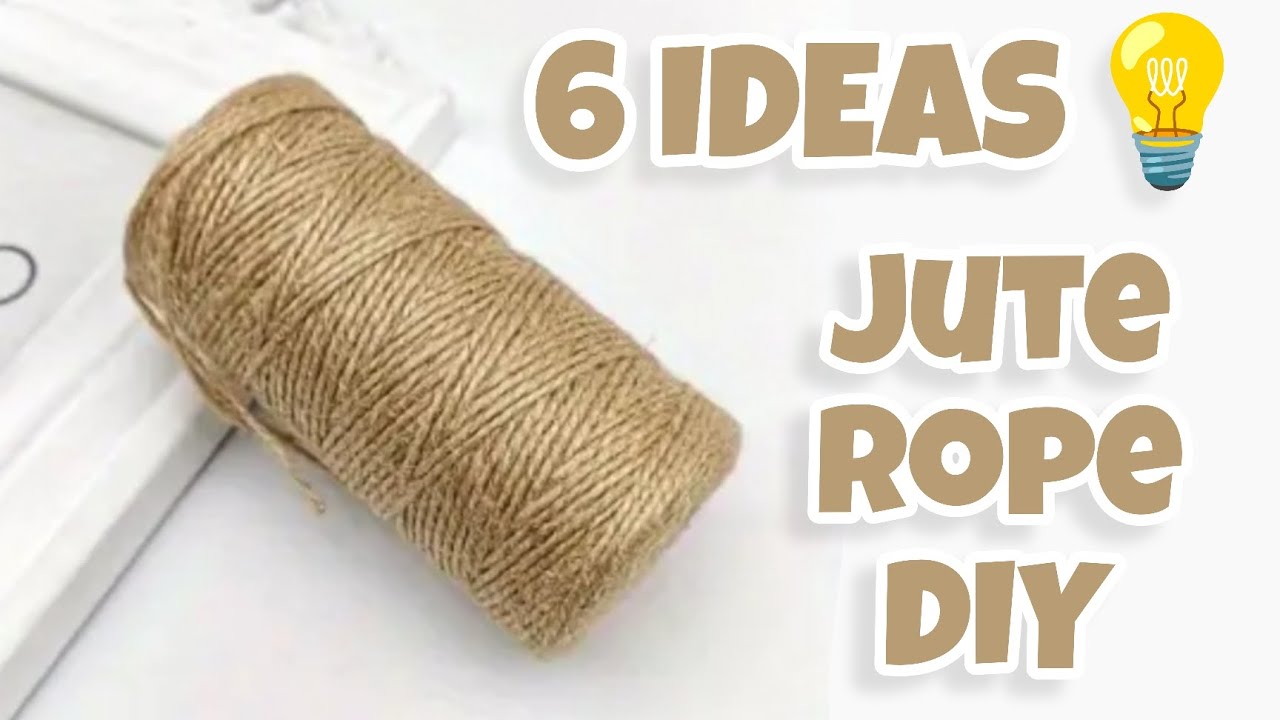 6 DIY | Jute rope DIY | - YouTube