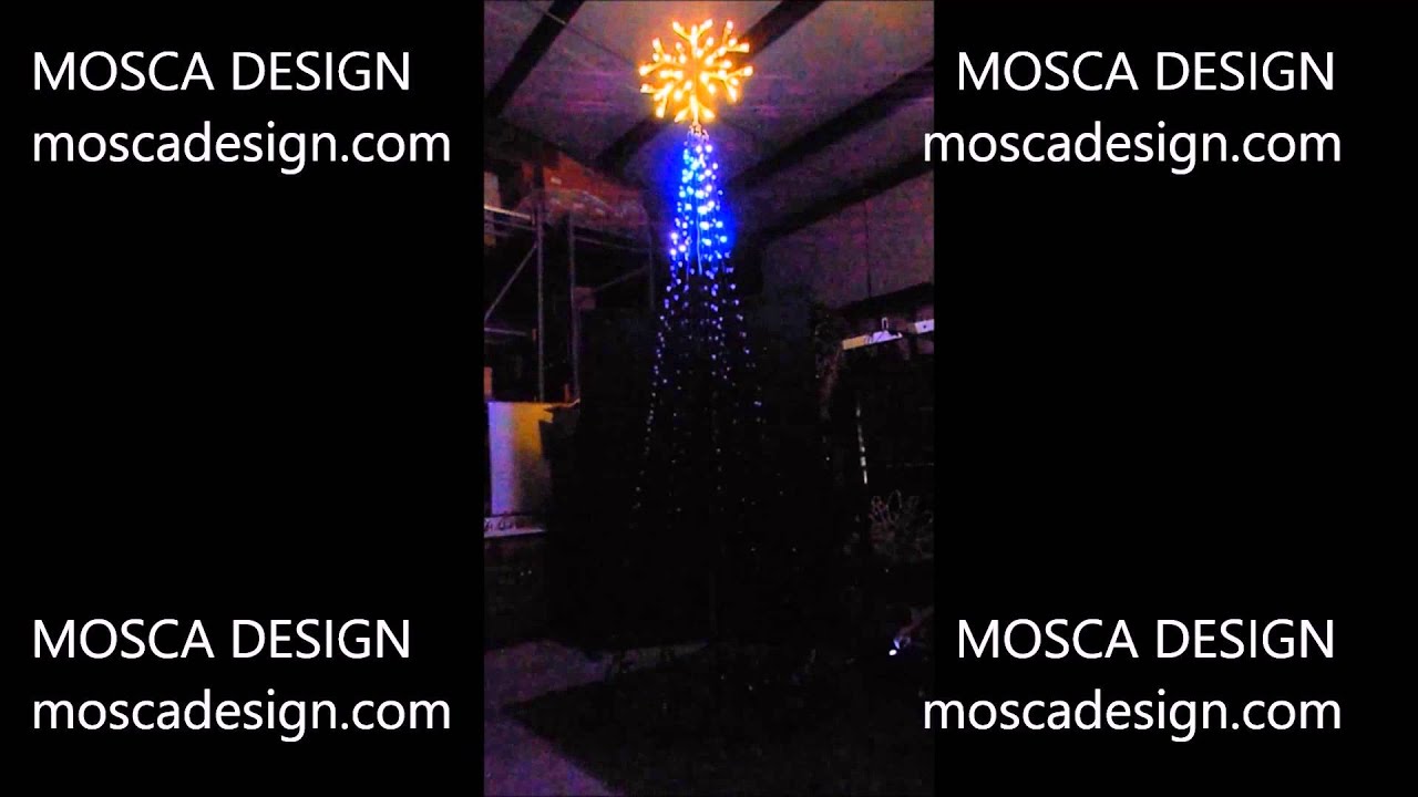 RGB Tree of Lights Demo - YouTube