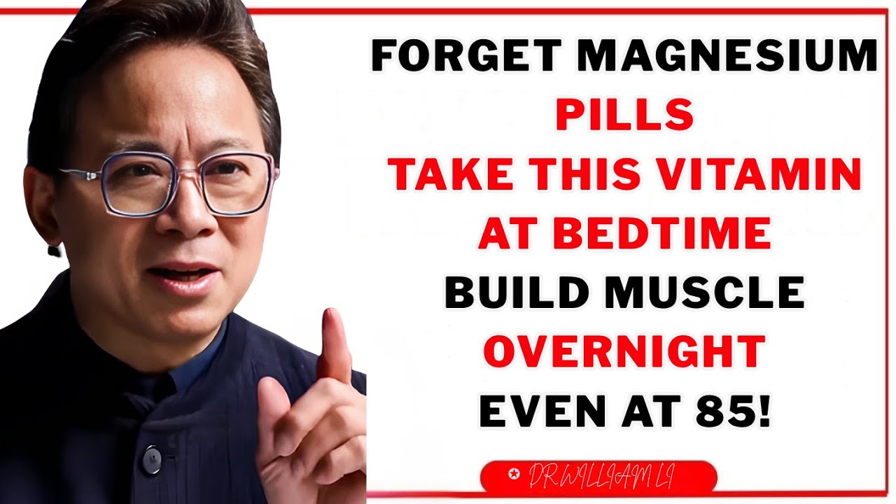 Forget Magnesium Supplements! Take These 2 Vitamins at Night to Rebuild ...