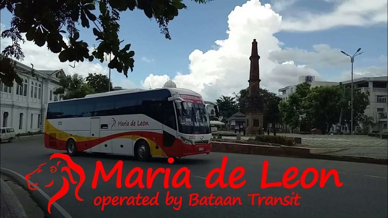 Maria de Leon Transportation operated by Bataan Transit - YouTube