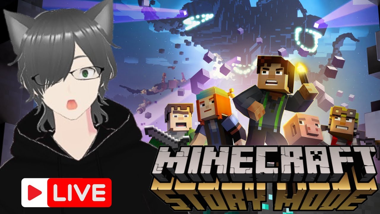 Minecraft: Story Mode - Vtuber Meets The Order of The Stone! (Ep 1 ...